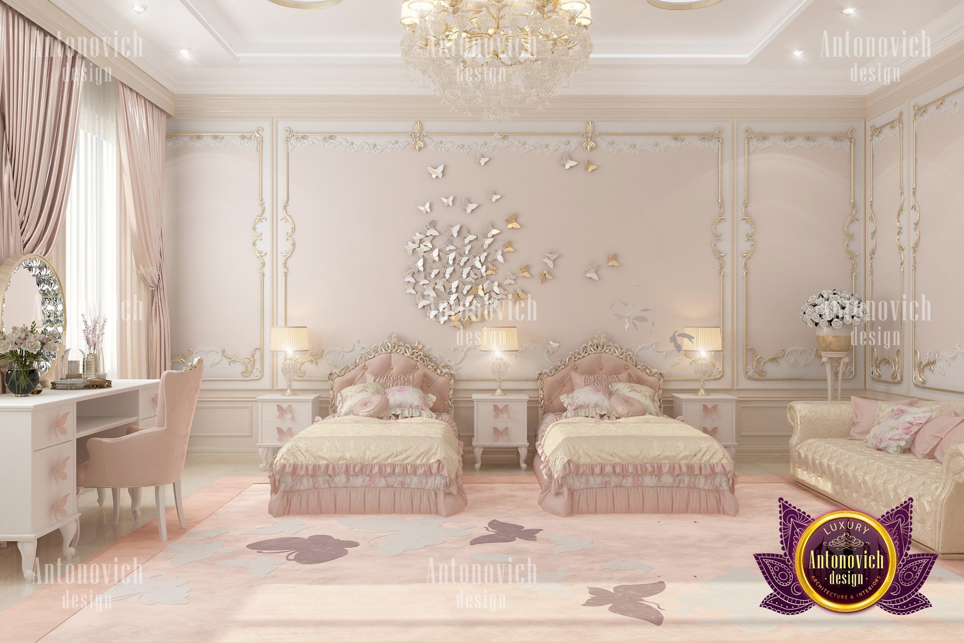 CALM AND COZY INTERIOR DESIGN FOR GIRL’S BEDROOM
