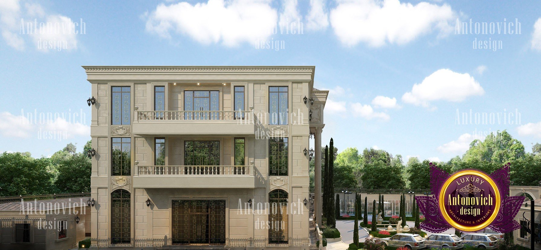 Luxury modern exterior design
