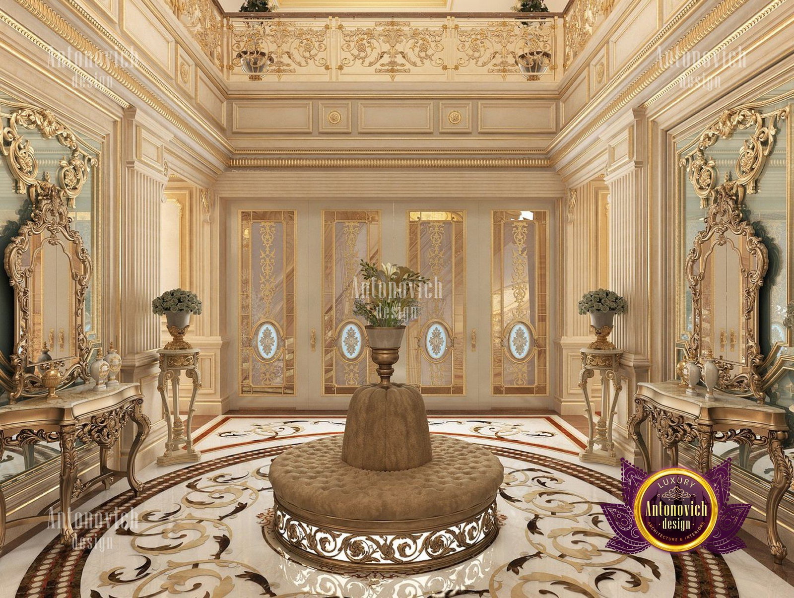 Splendid hall interior