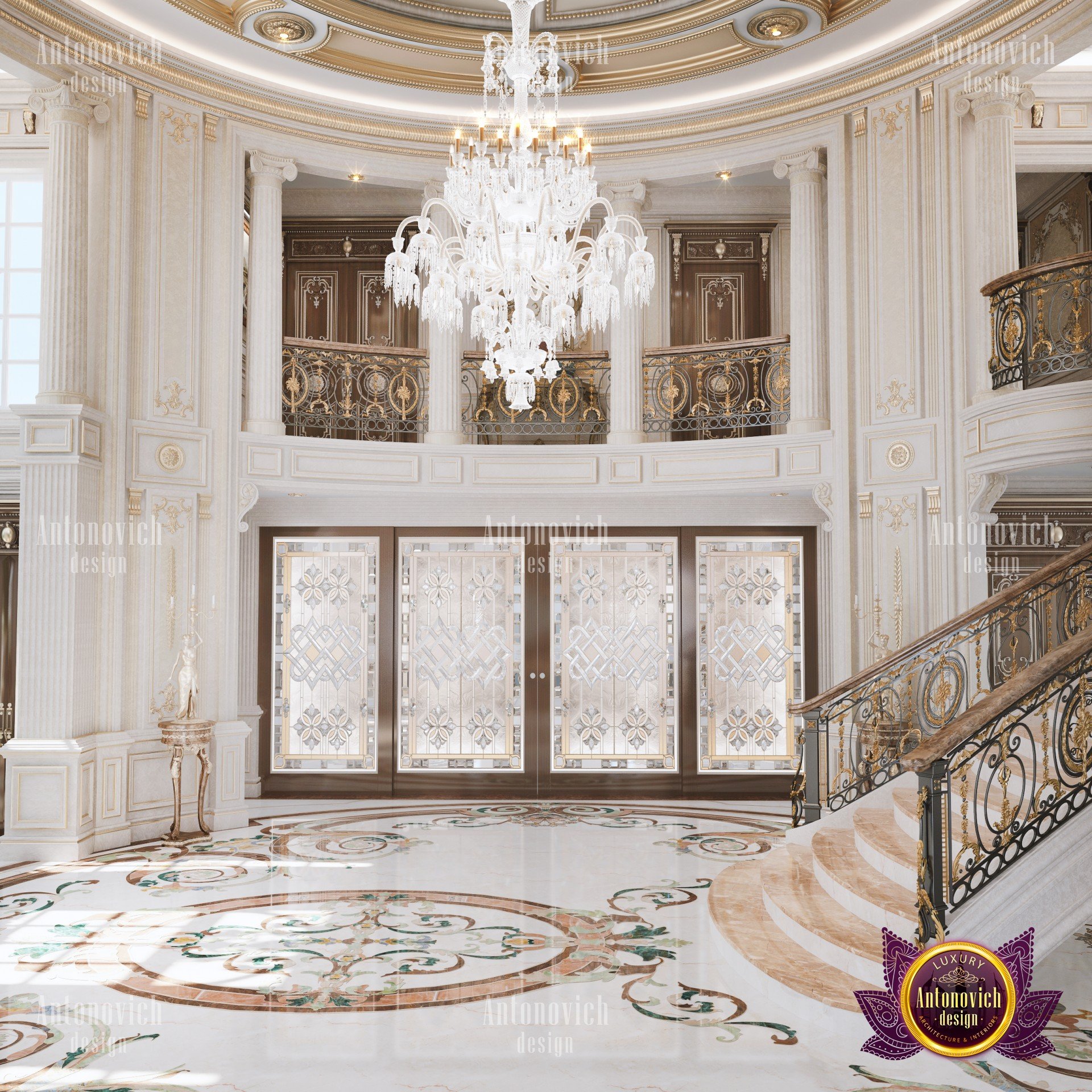breathtaking luxury entrance design