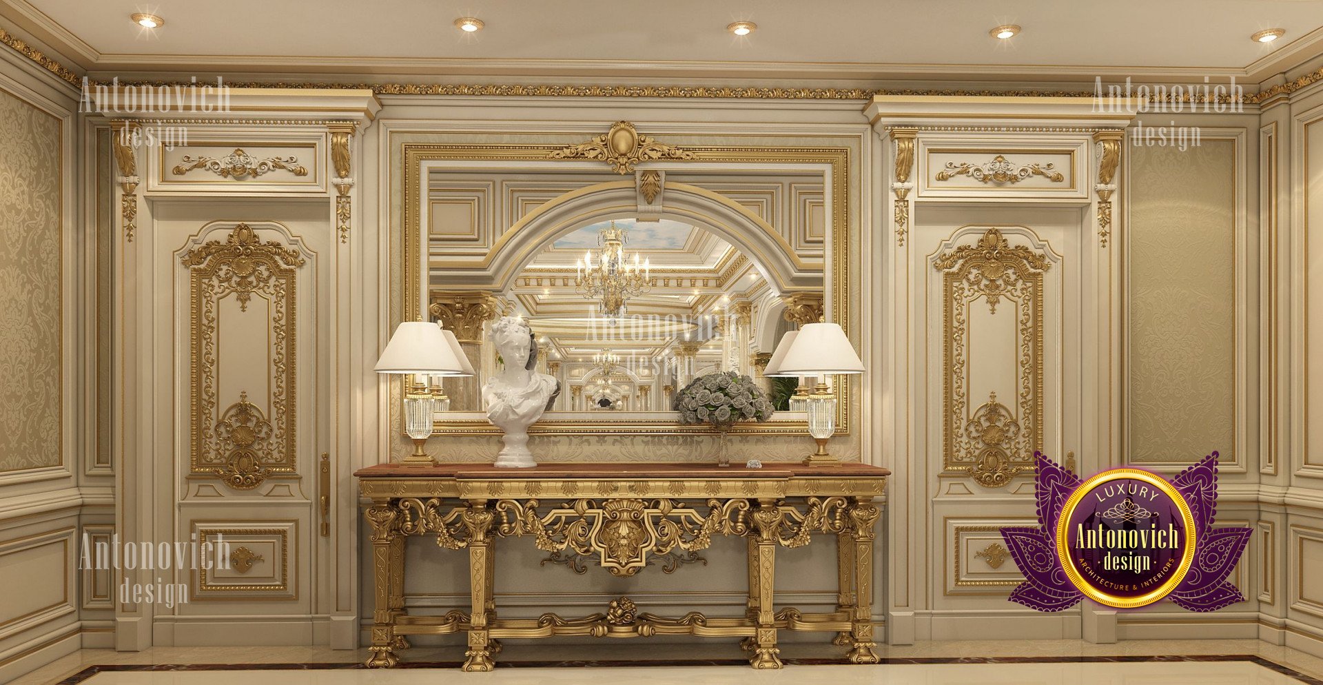 Pompous luxury interior