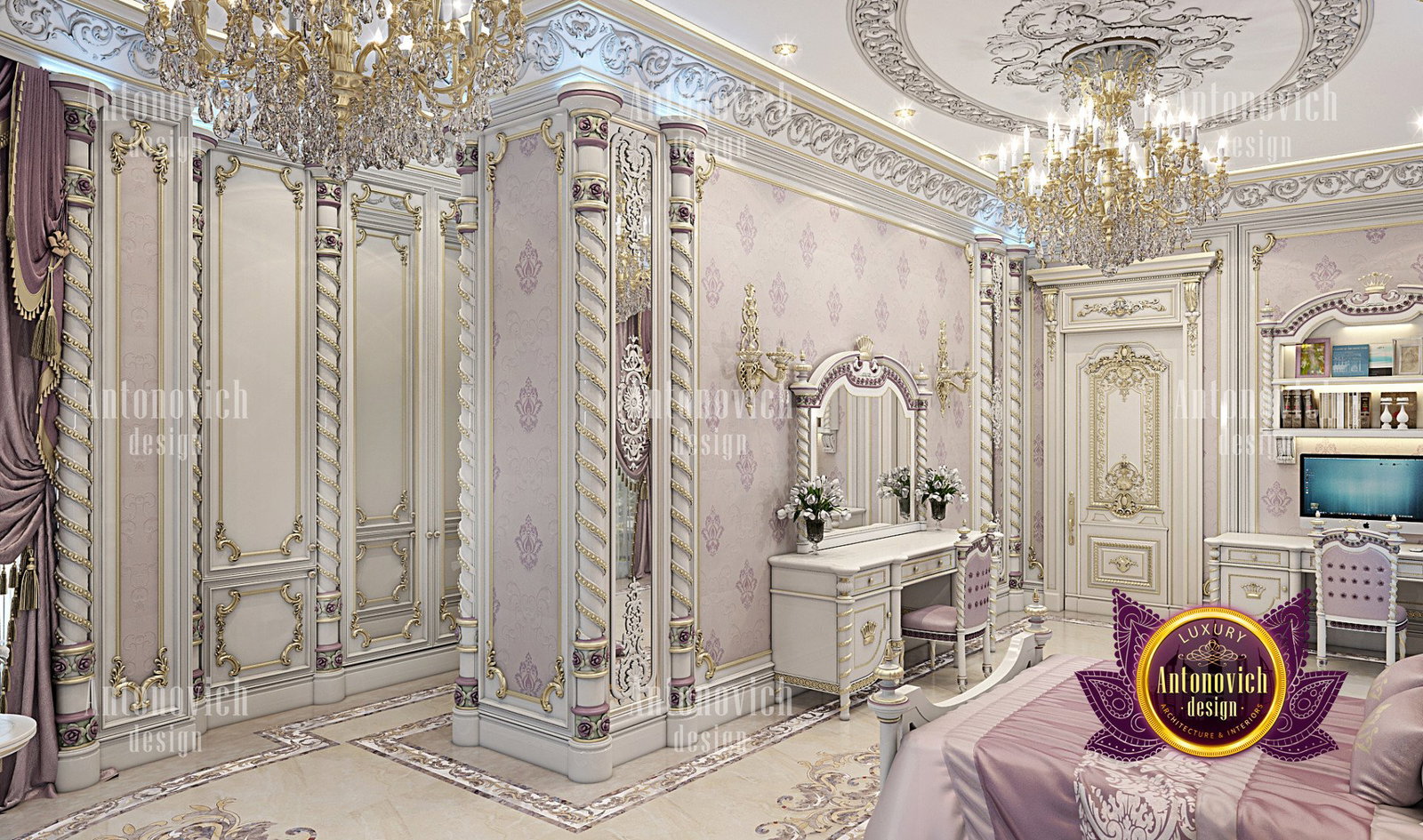 Classic kids room designing