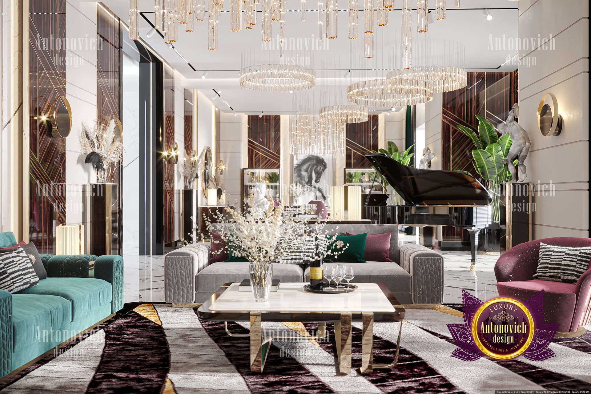 Exquisite interior design