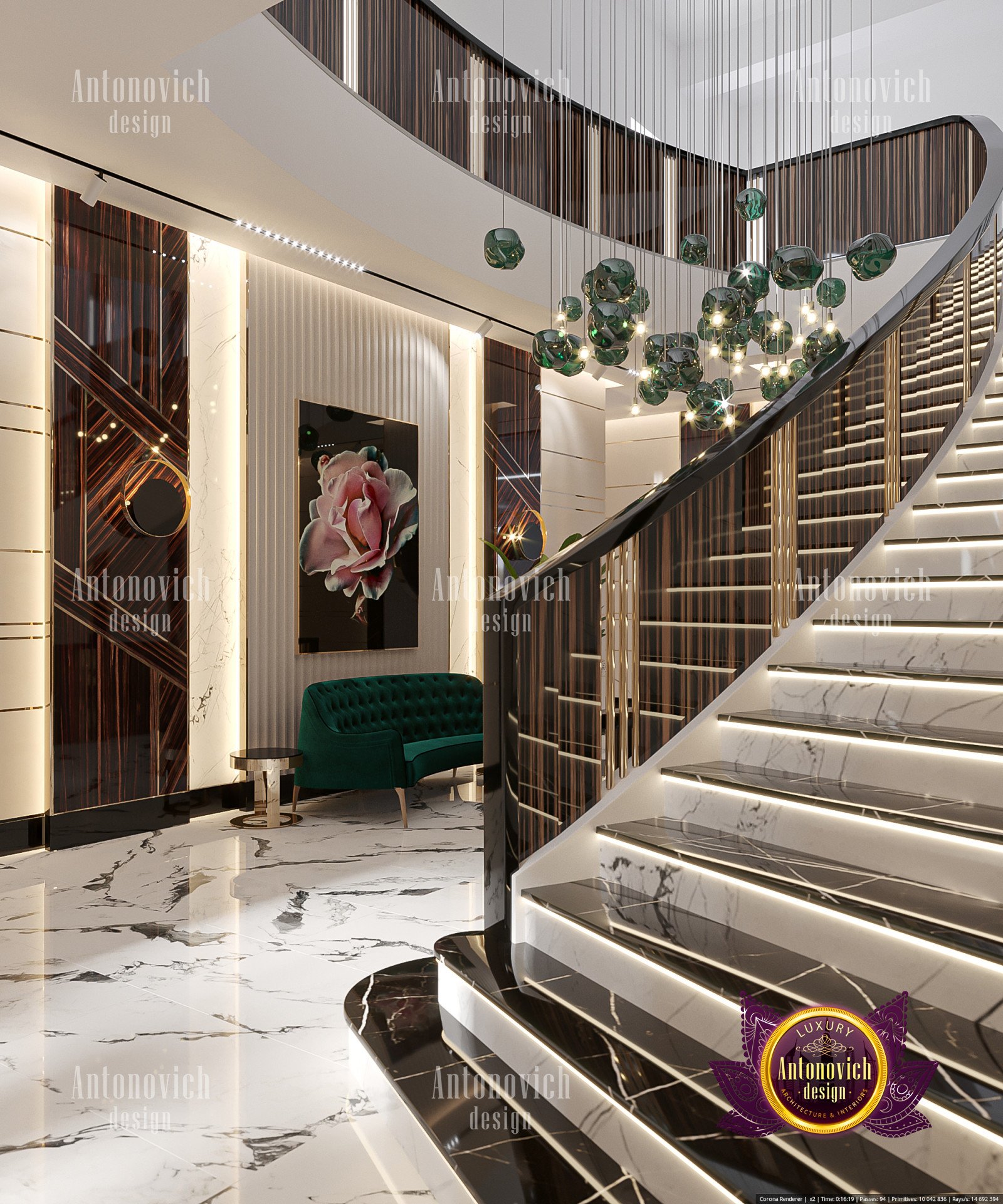 Exquisite interior design