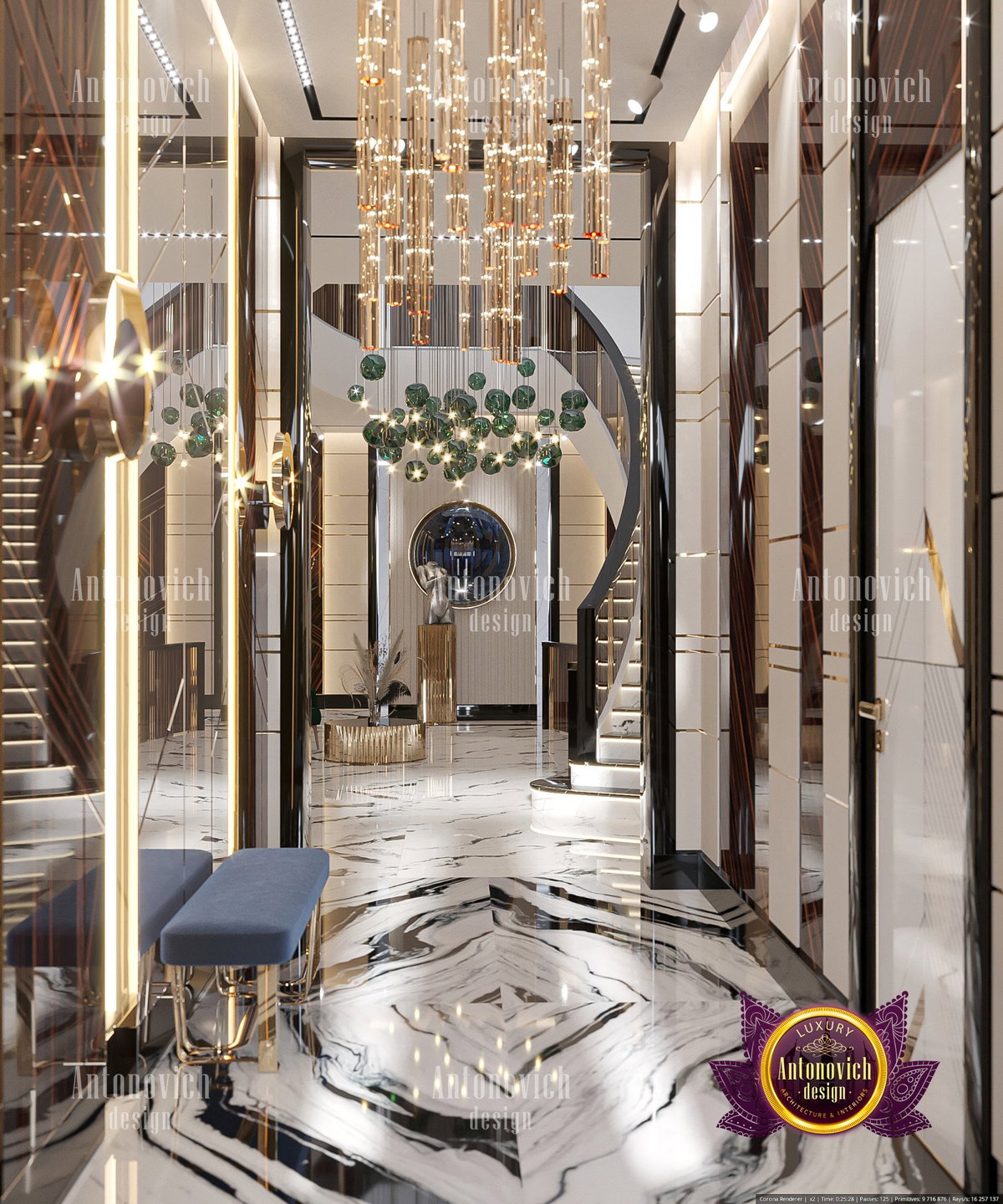 Exquisite interior design