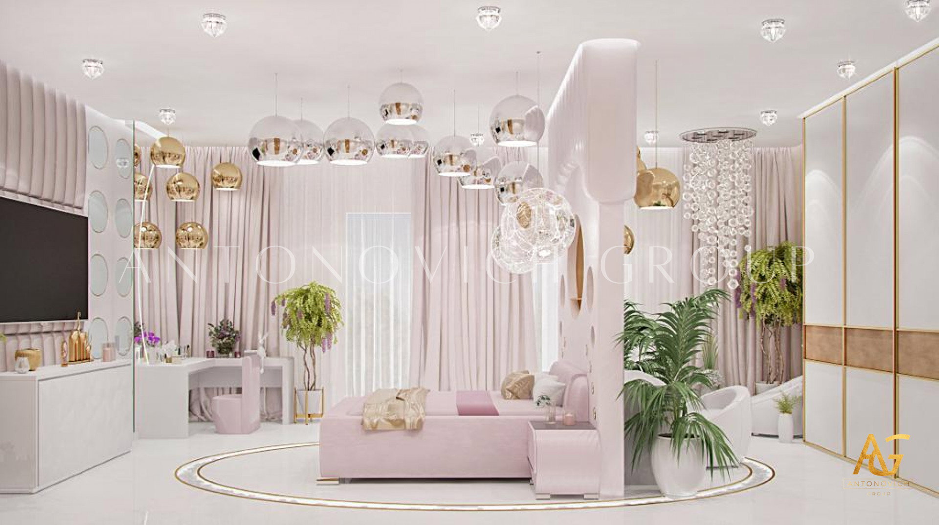 Modern bedroom designs in Jeddah