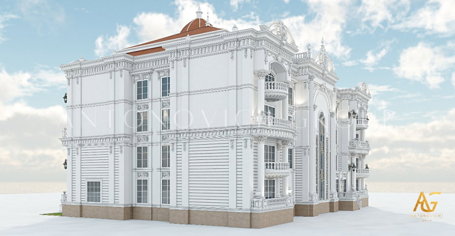 Royal Exterior Design in Cambodia