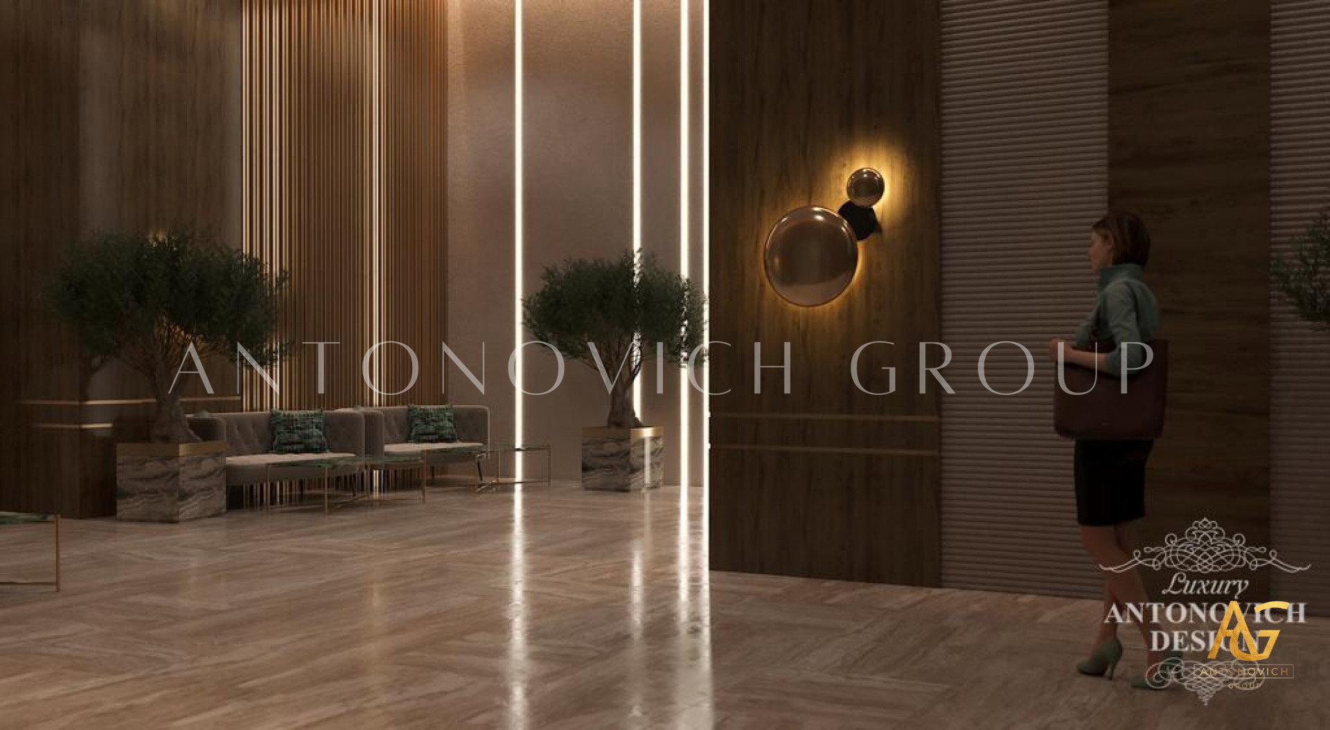 Hotel lobby design dubai
