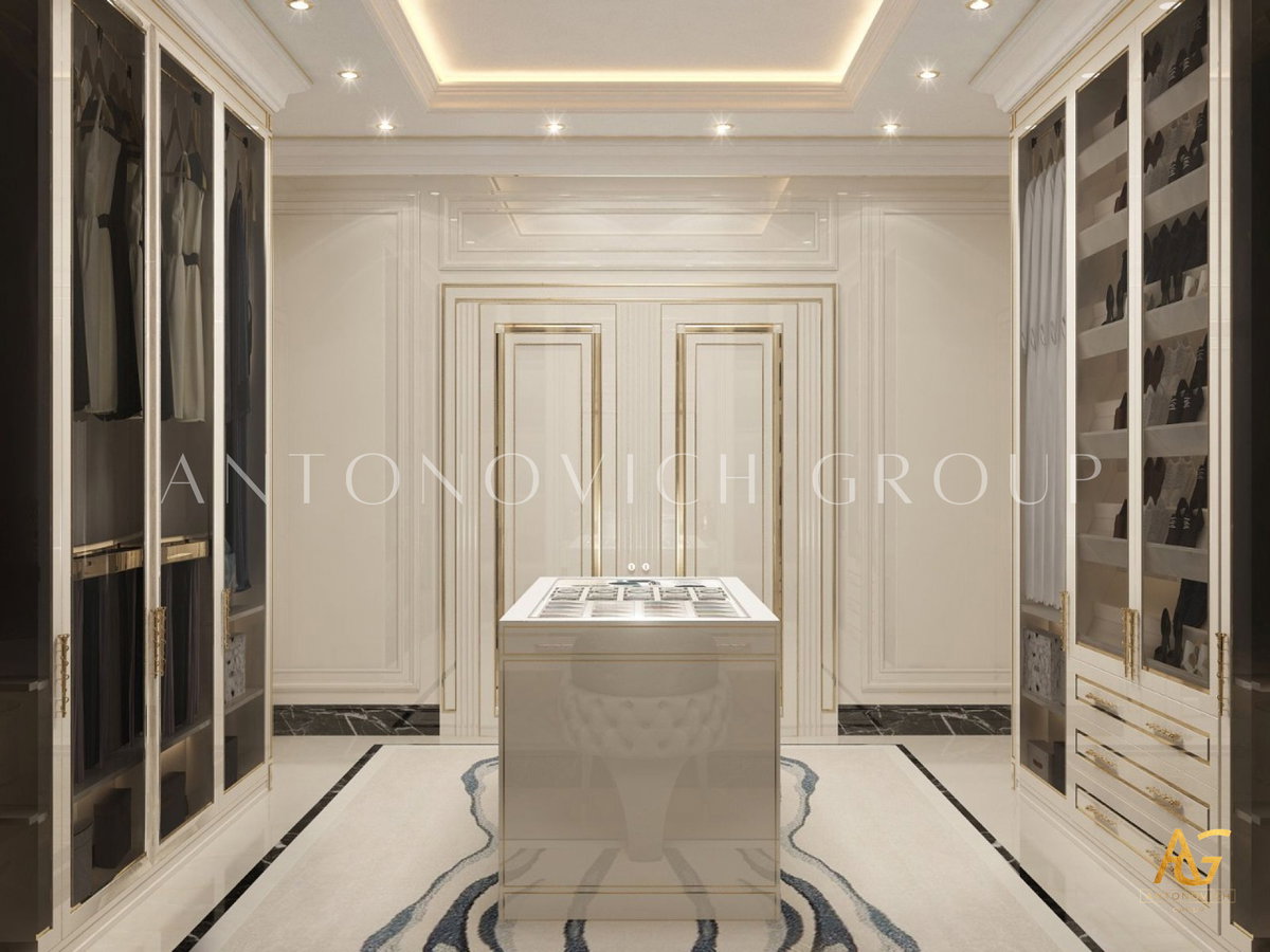 Huge Luxury Walk-in Dressing Room