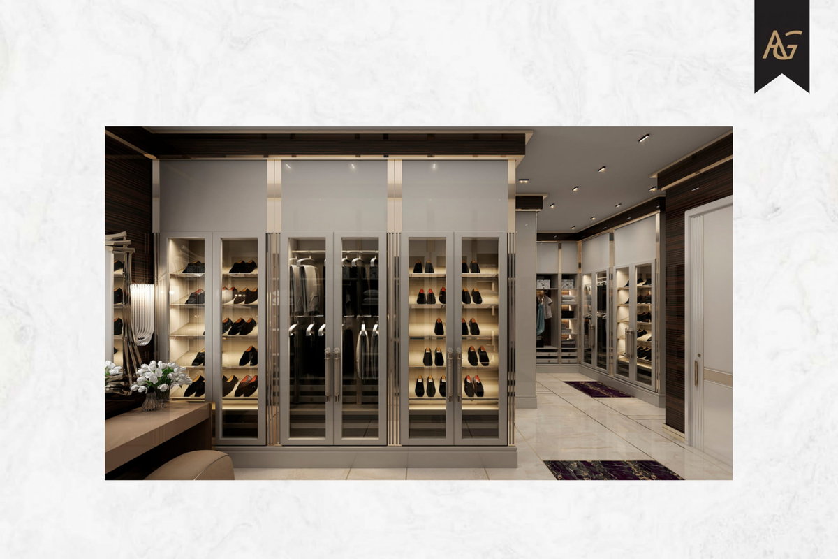 DRESSING ROOM FOR LUXURY HOMES