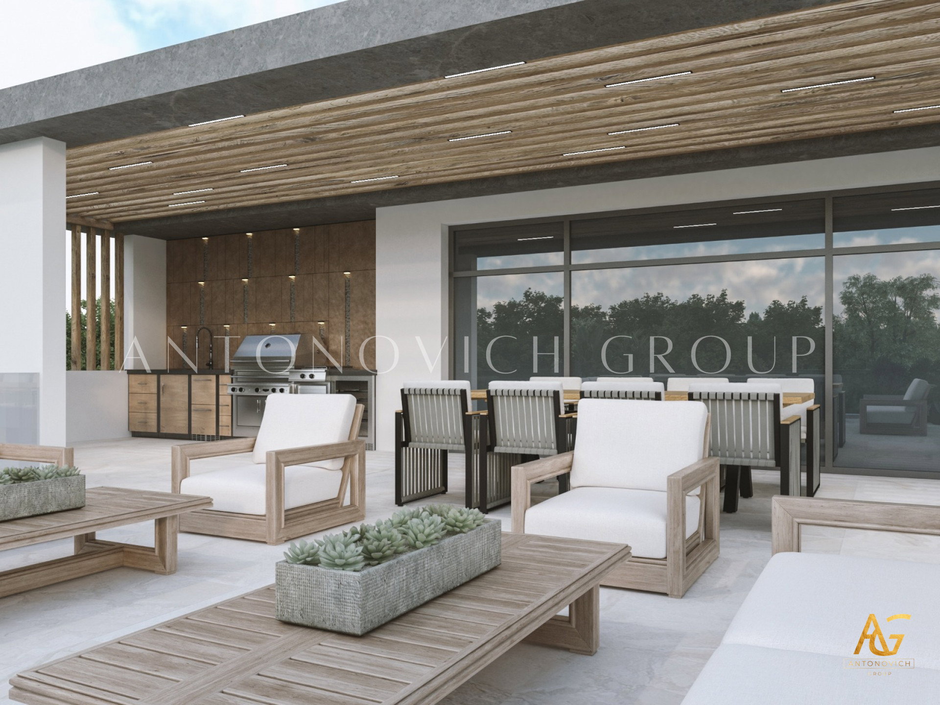 Outdoor Living Rooms