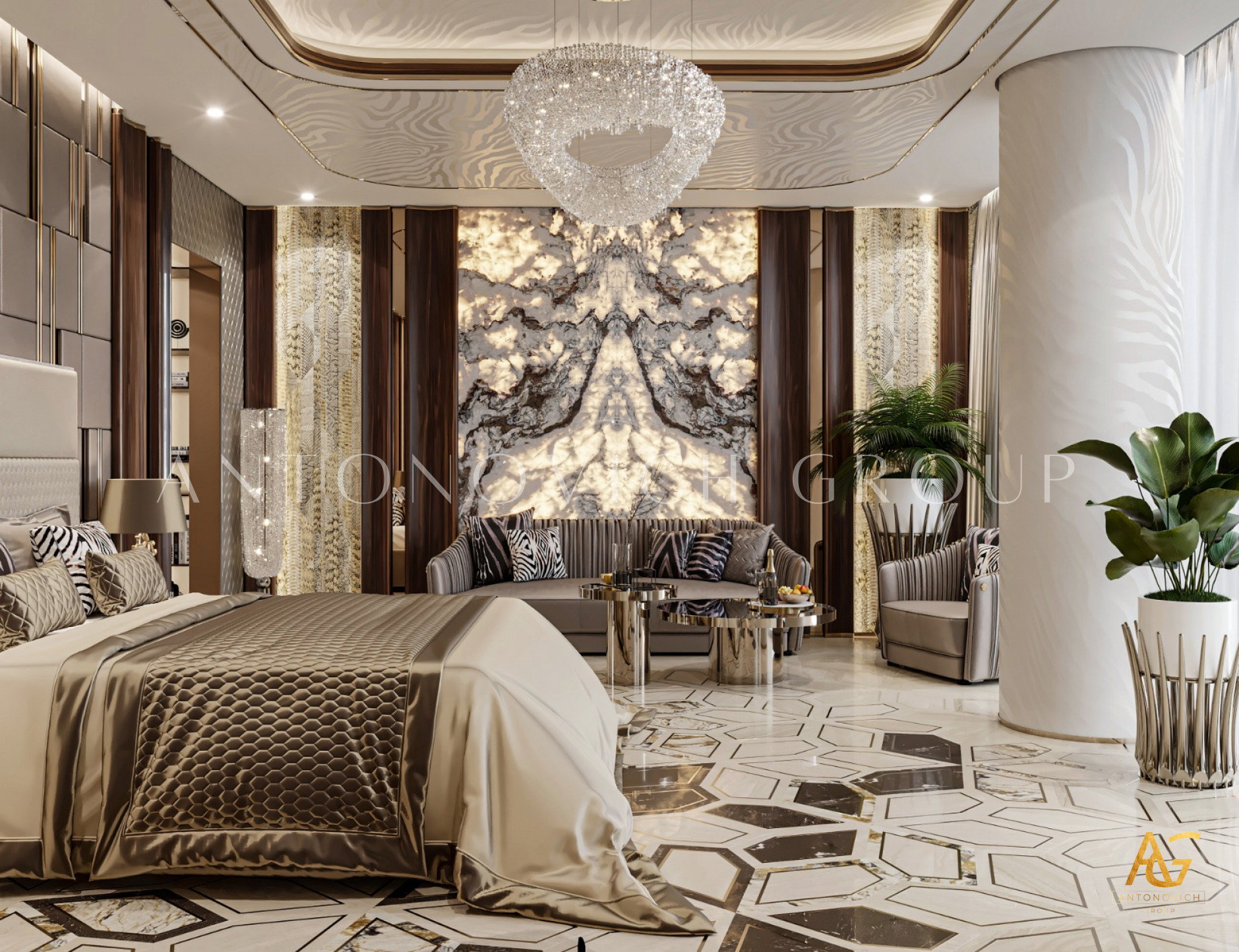 Elegance Embodied in Bedroom Interior Design