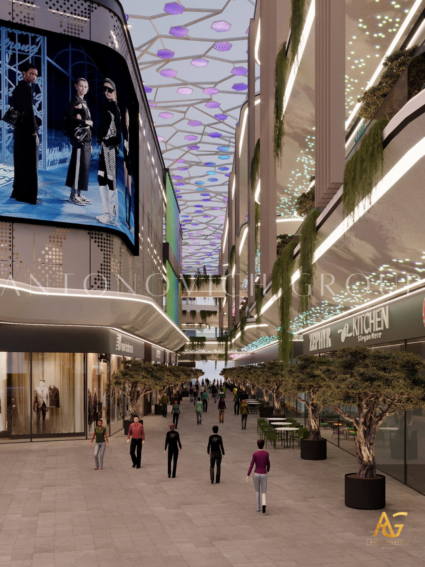 Shopping Mall Architecture Concept