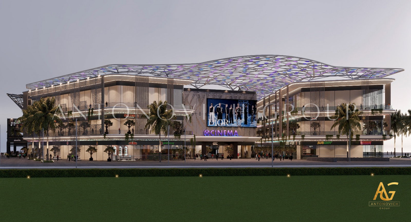 Shopping Mall Architecture Concept