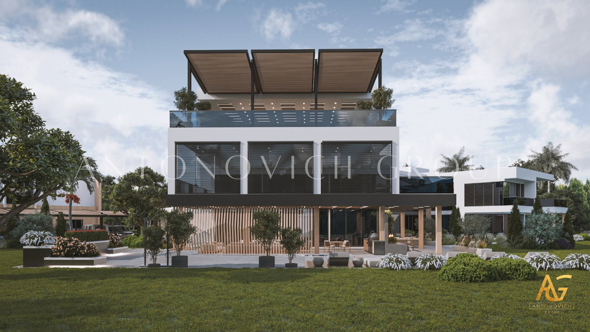 Finest Modernity in Exterior Design for Grand Villas