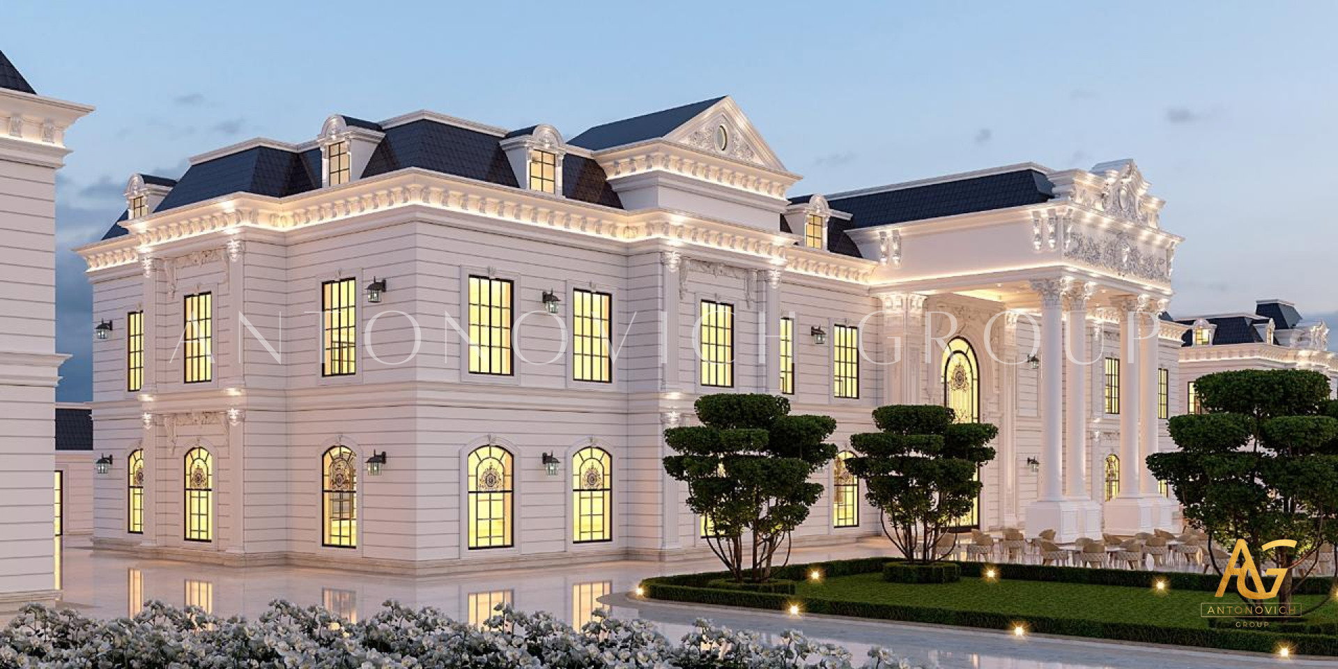Presidential Palace Exterior Design: Antonovich Group's Crowning ...