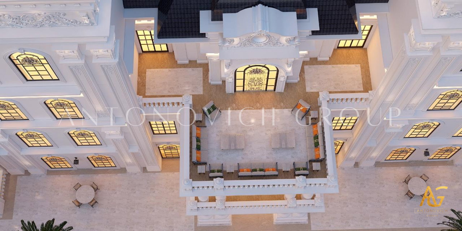 Presidential Palace Exterior Design: Antonovich Group's Crowning ...