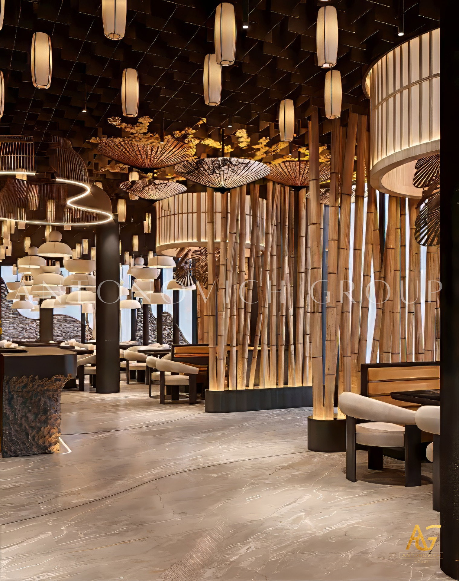 DESIGNING A CHINESE RESTAURANT