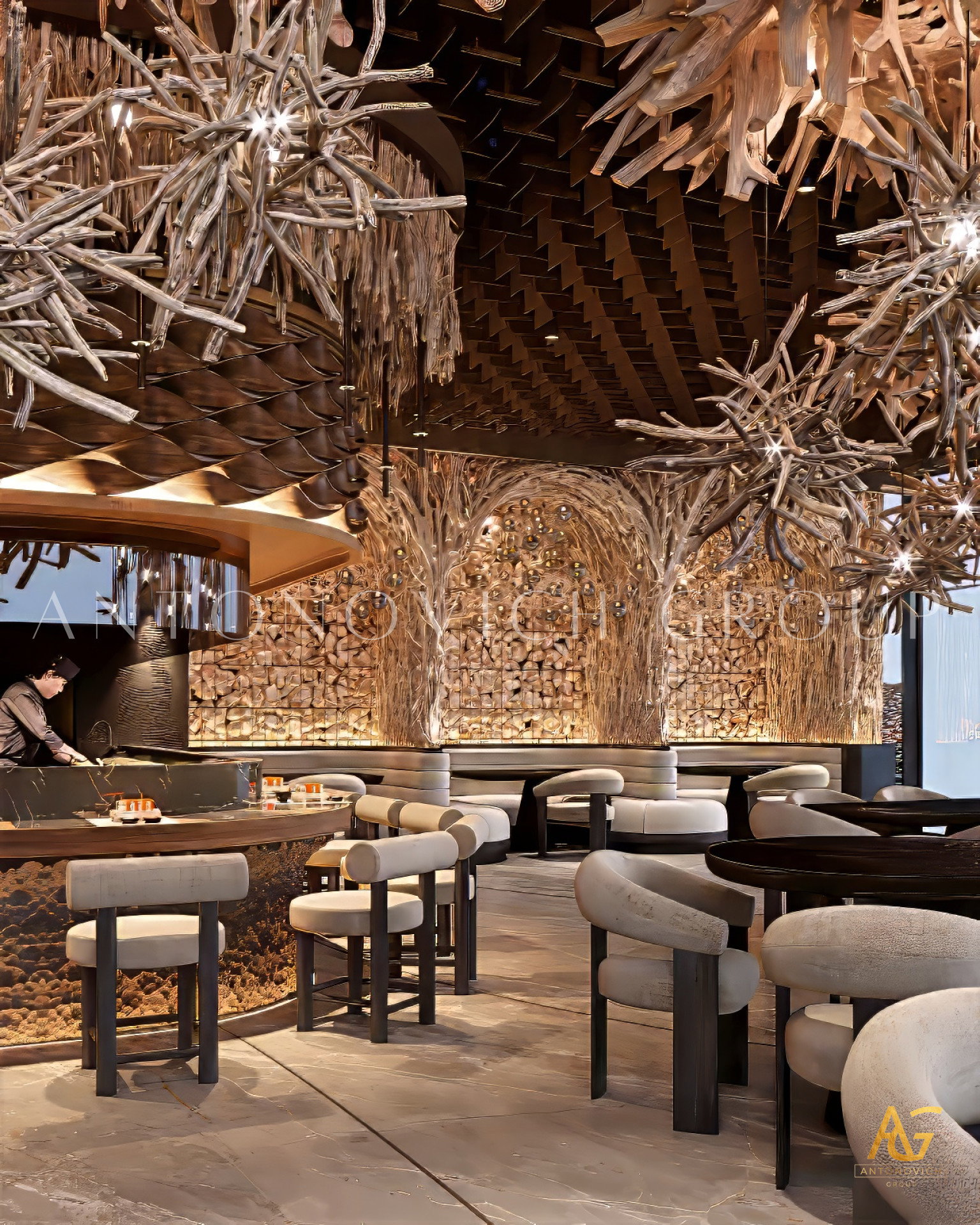 DESIGNING A CHINESE RESTAURANT