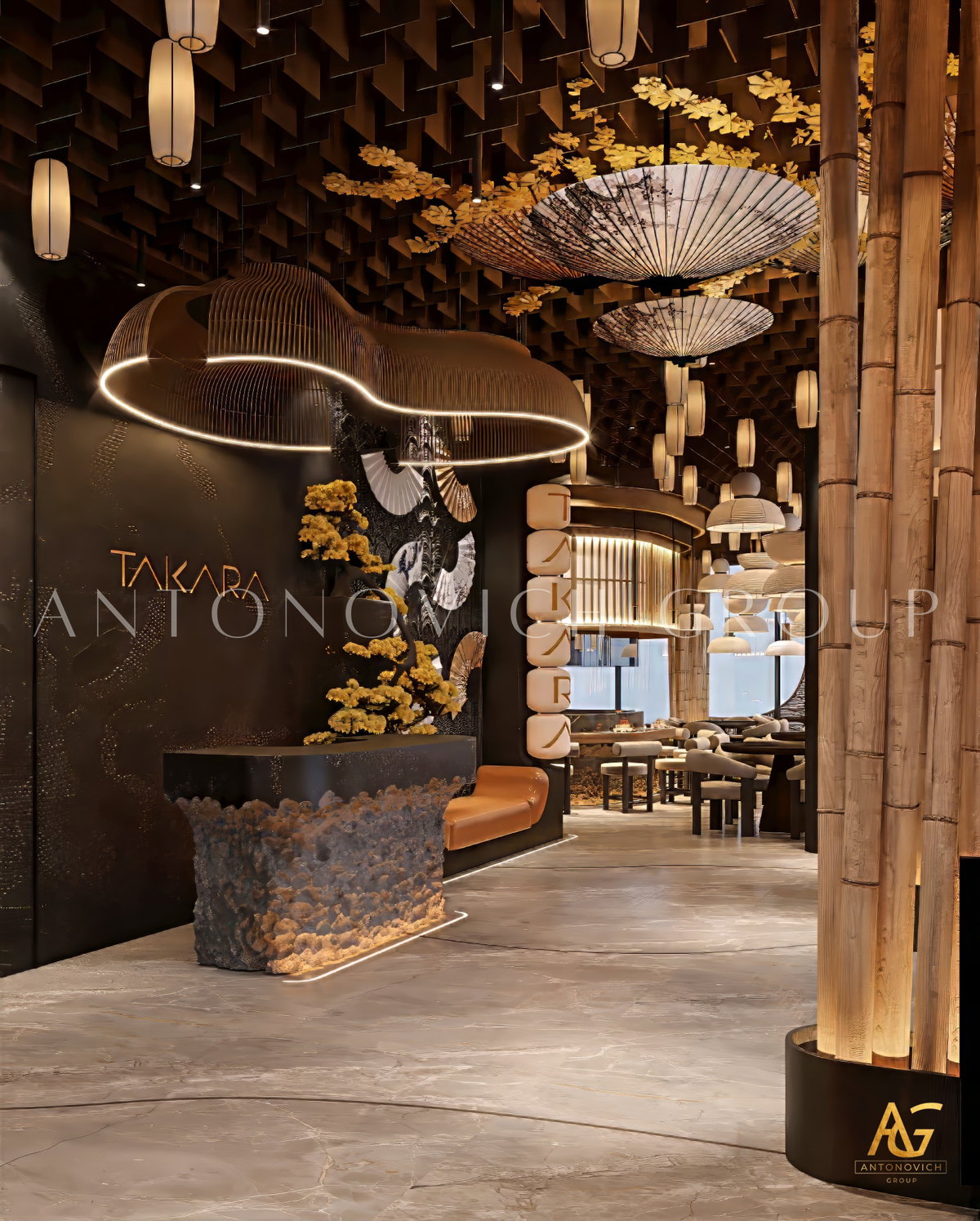 DESIGNING A CHINESE RESTAURANT