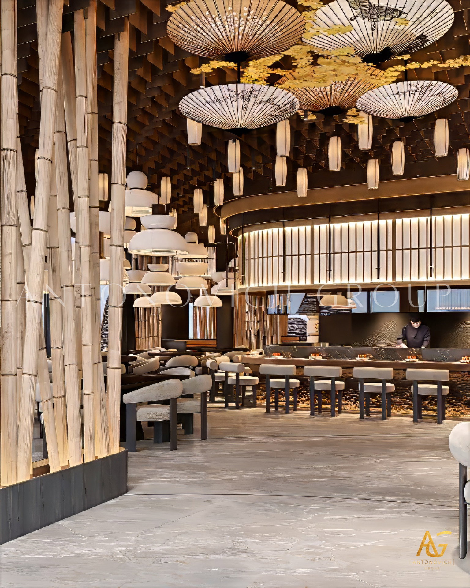 DESIGNING A CHINESE RESTAURANT