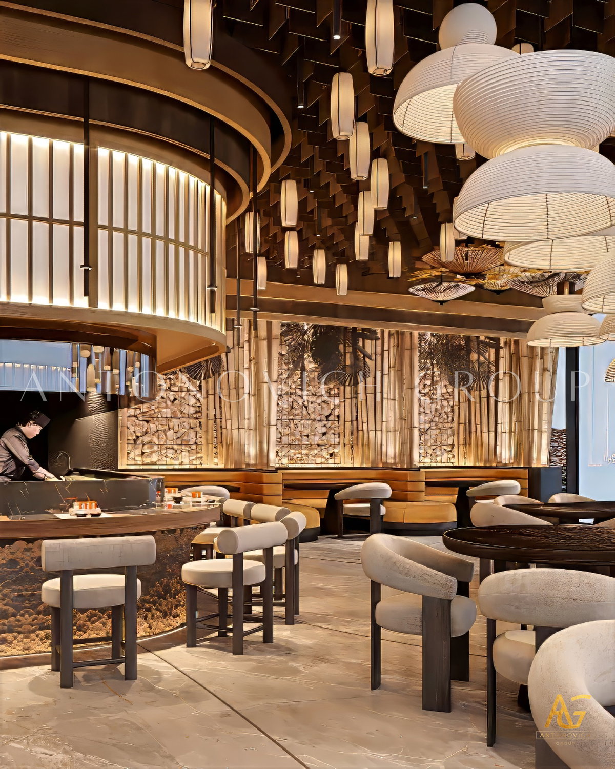 DESIGNING A CHINESE RESTAURANT