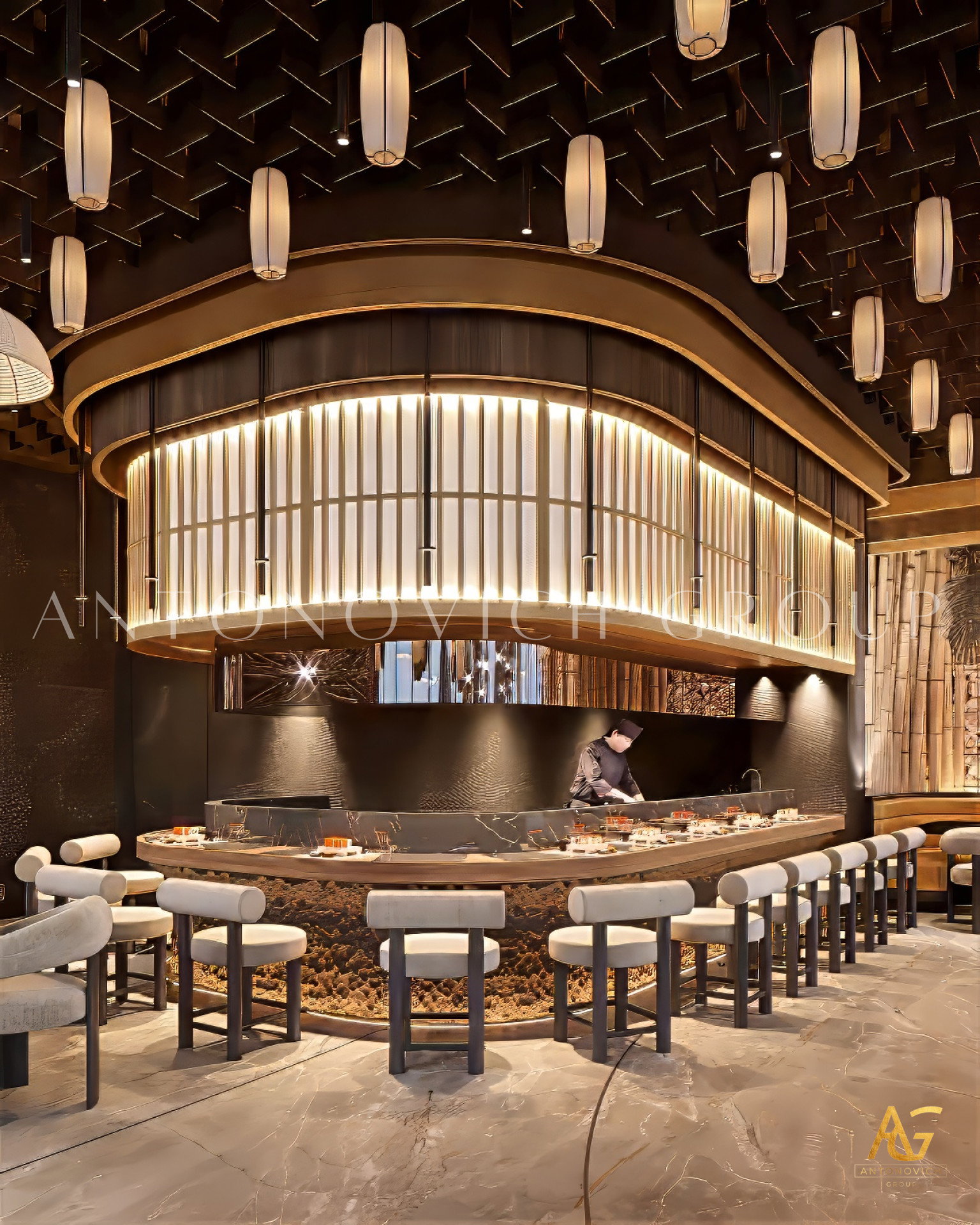 DESIGNING A CHINESE RESTAURANT