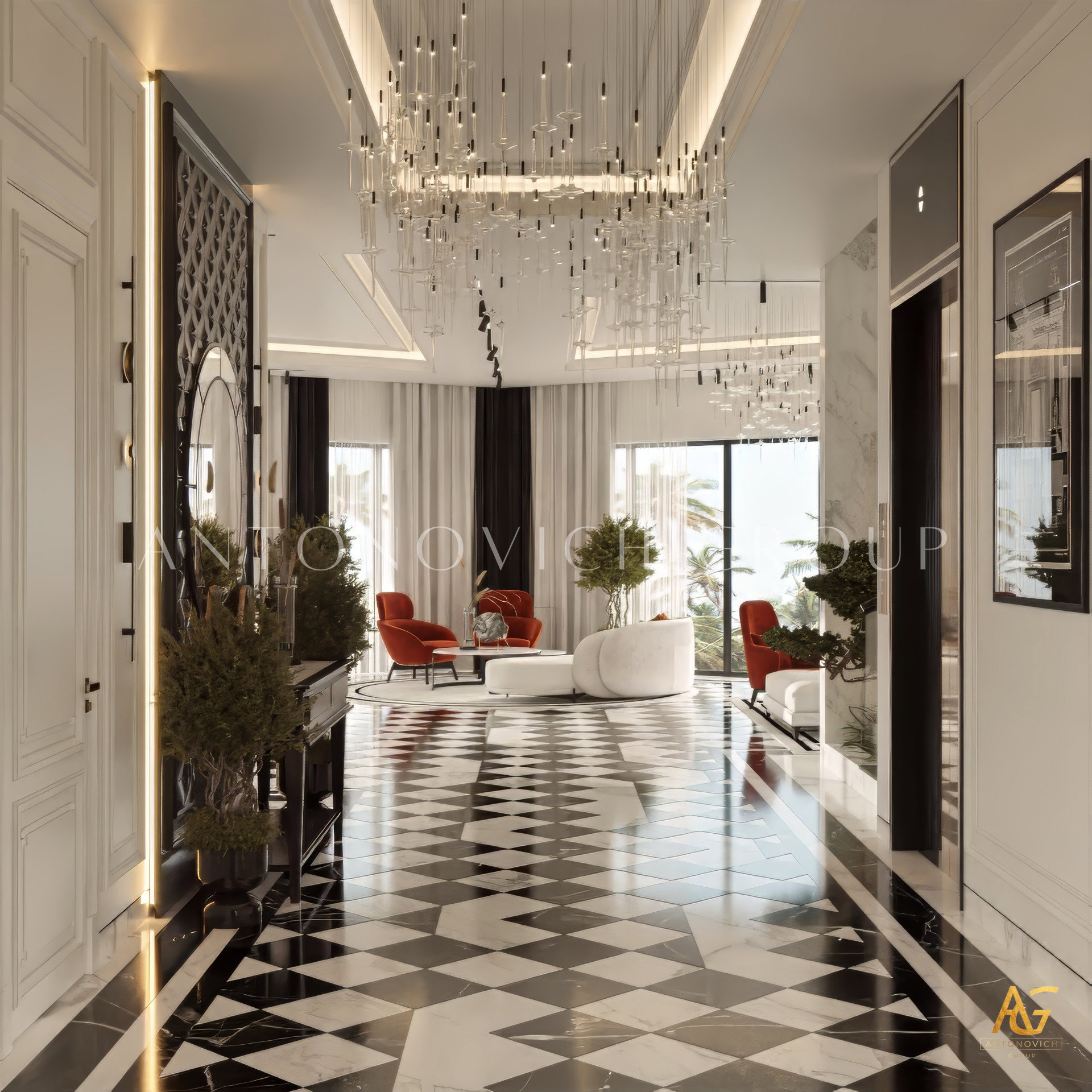 Gorgeous Entrance Interior Design