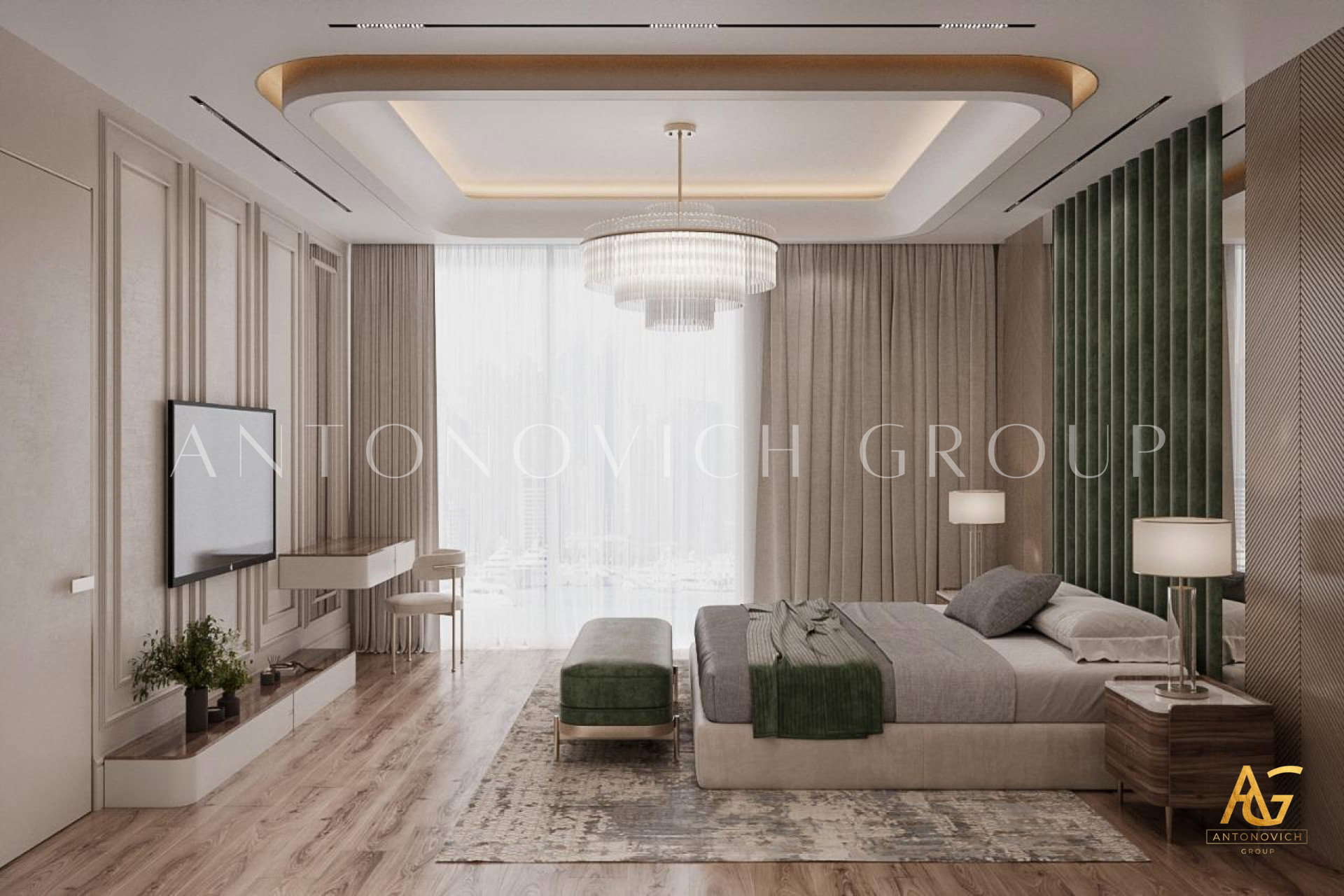 Amazing Bedroom Design Doha