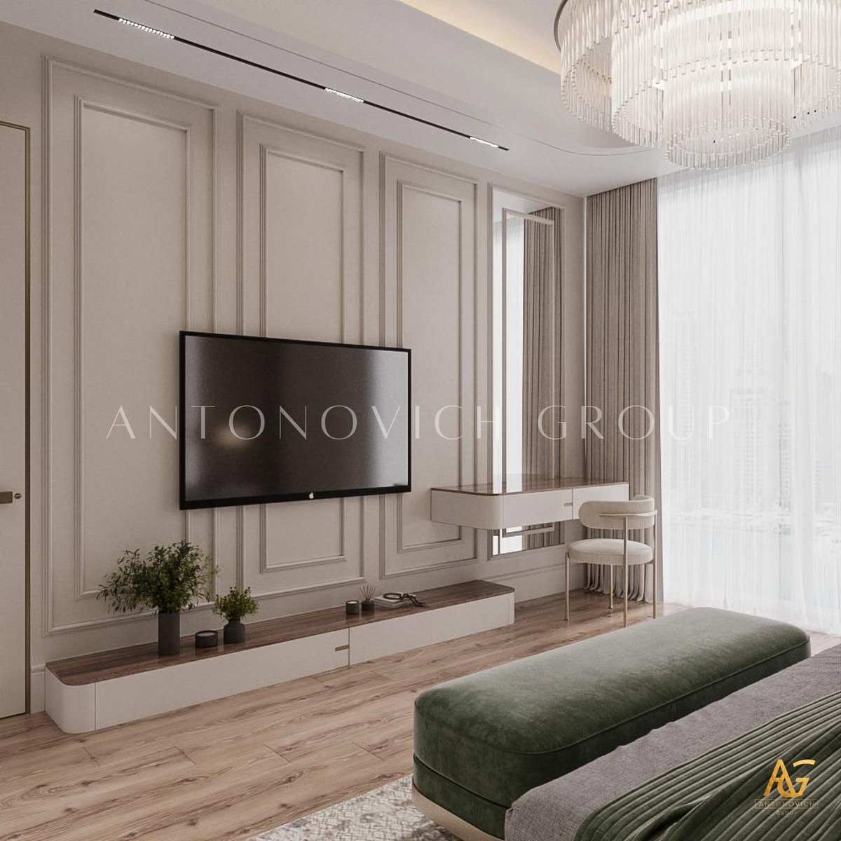 Amazing Bedroom Design Doha