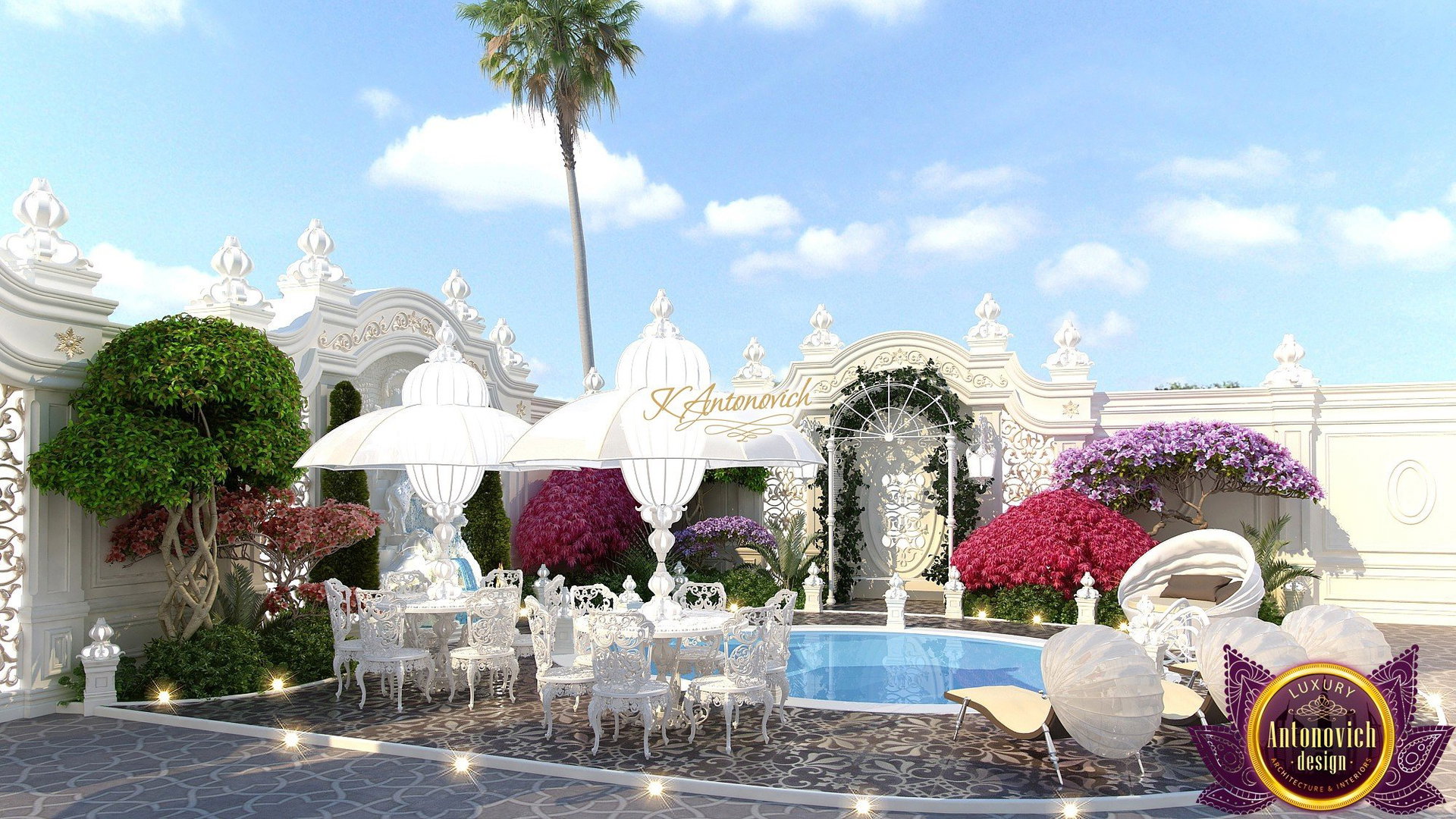 Landscape design Saudi Arabic