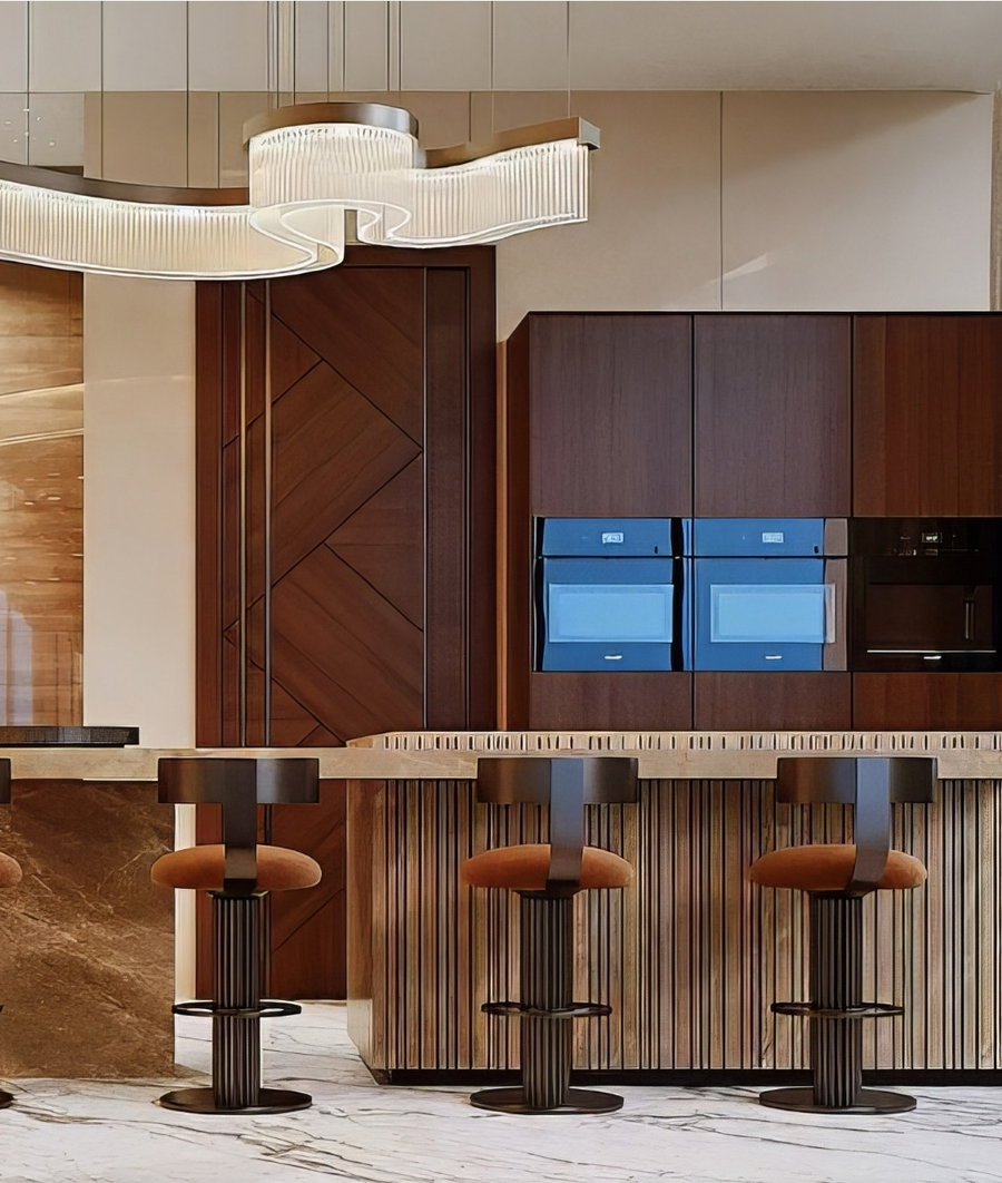 Superior Kitchen Interior Design in Dubai by Luxury Antonovich Design